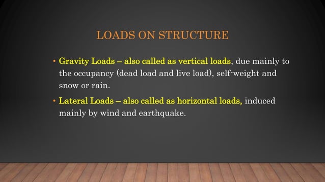 LOADS ON STRUCTURE.pptx