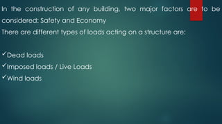 Loads On Structure.pptx structure in architecture and civil engineering ...