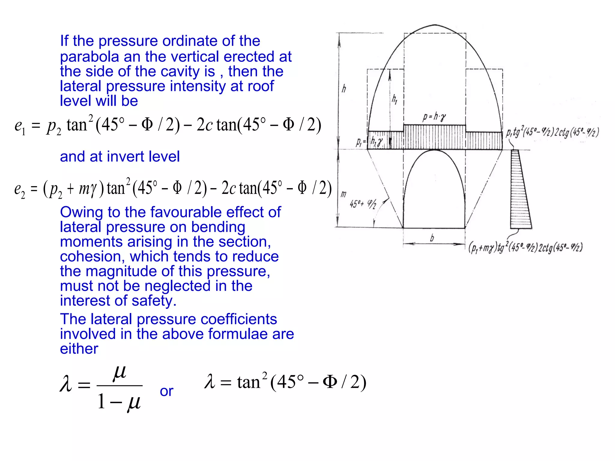 Loads on tunnels (1) | PPT