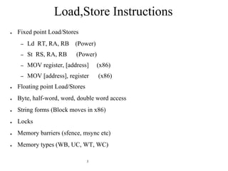 Load Store Execution | PDF