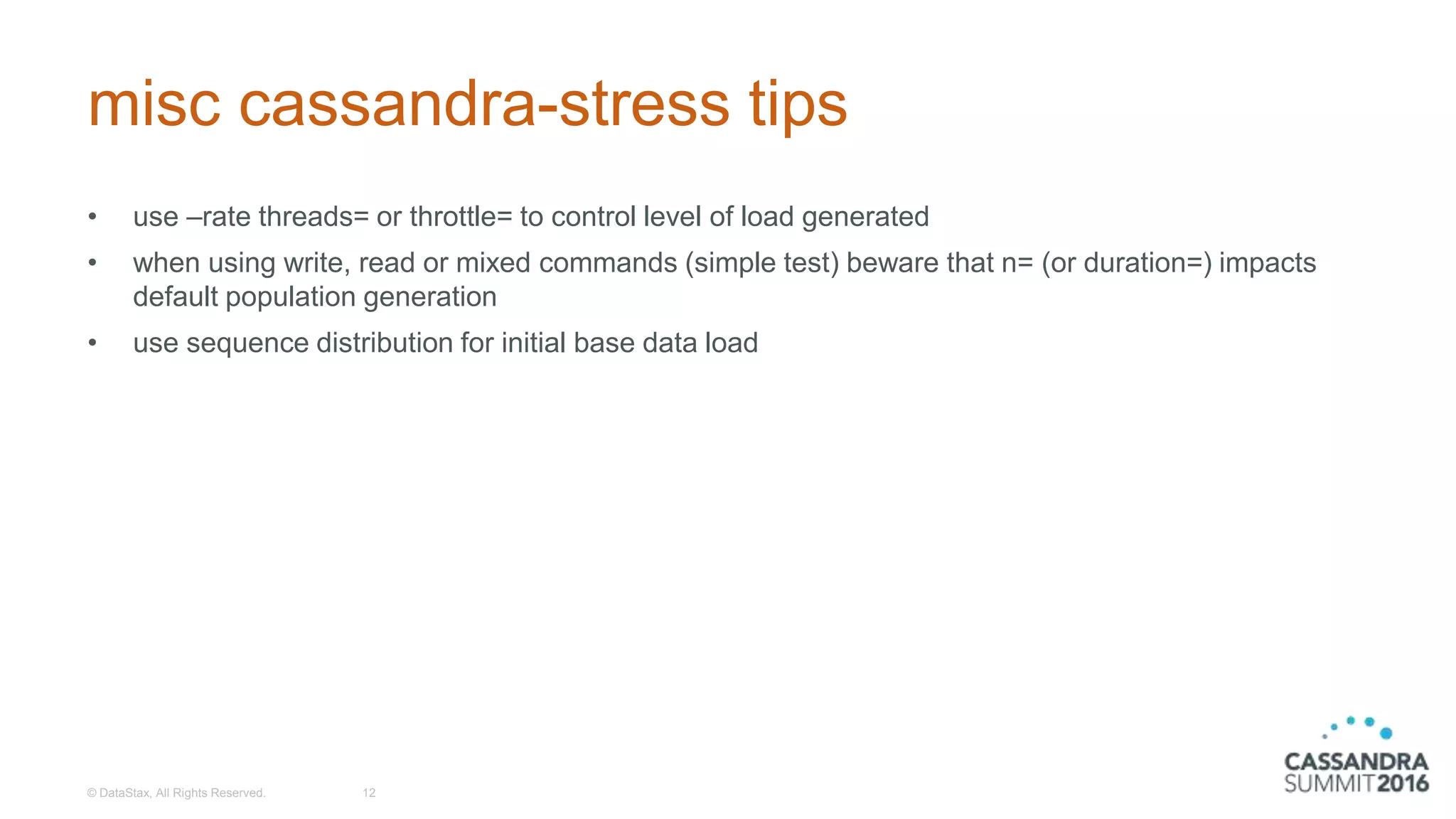 Load testing Cassandra applications | PPT