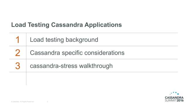 Load Testing Cassandra Applications Ppt
