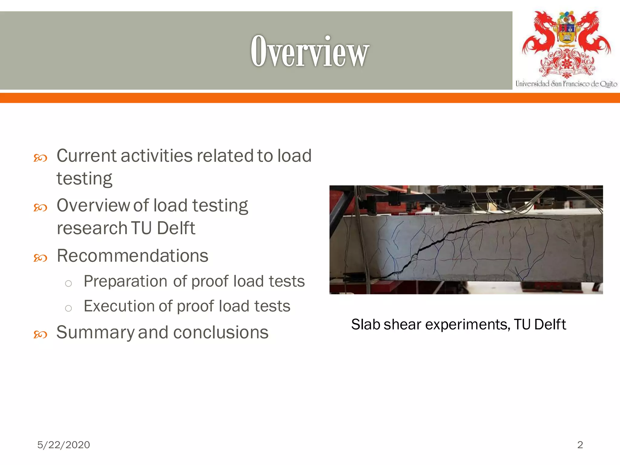 Load testing of structures | PPT
