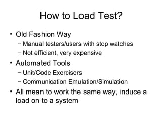 Load Testing Strategy 101 | PPT