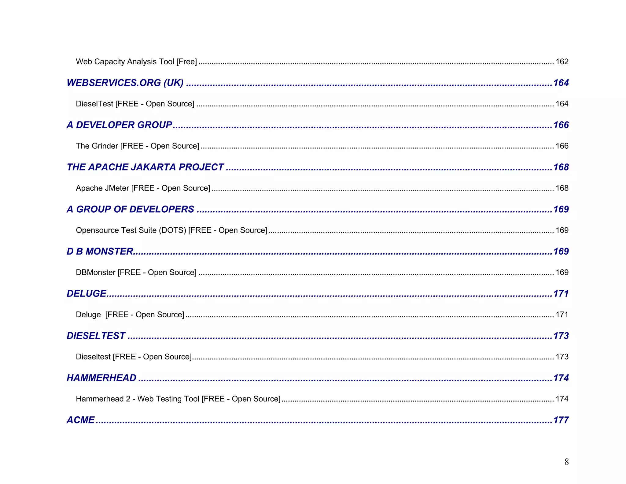 Loadtesttoolevaluationchart 023 | PDF