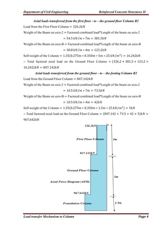 Load Transfer Mechanism.pdf of structursal system | PDF