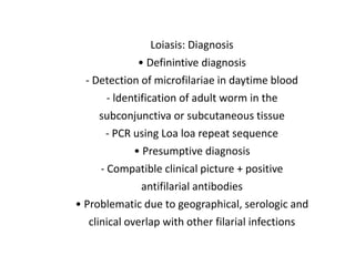 loa loa pptx.pptx africa eye worm loiasis | PPT