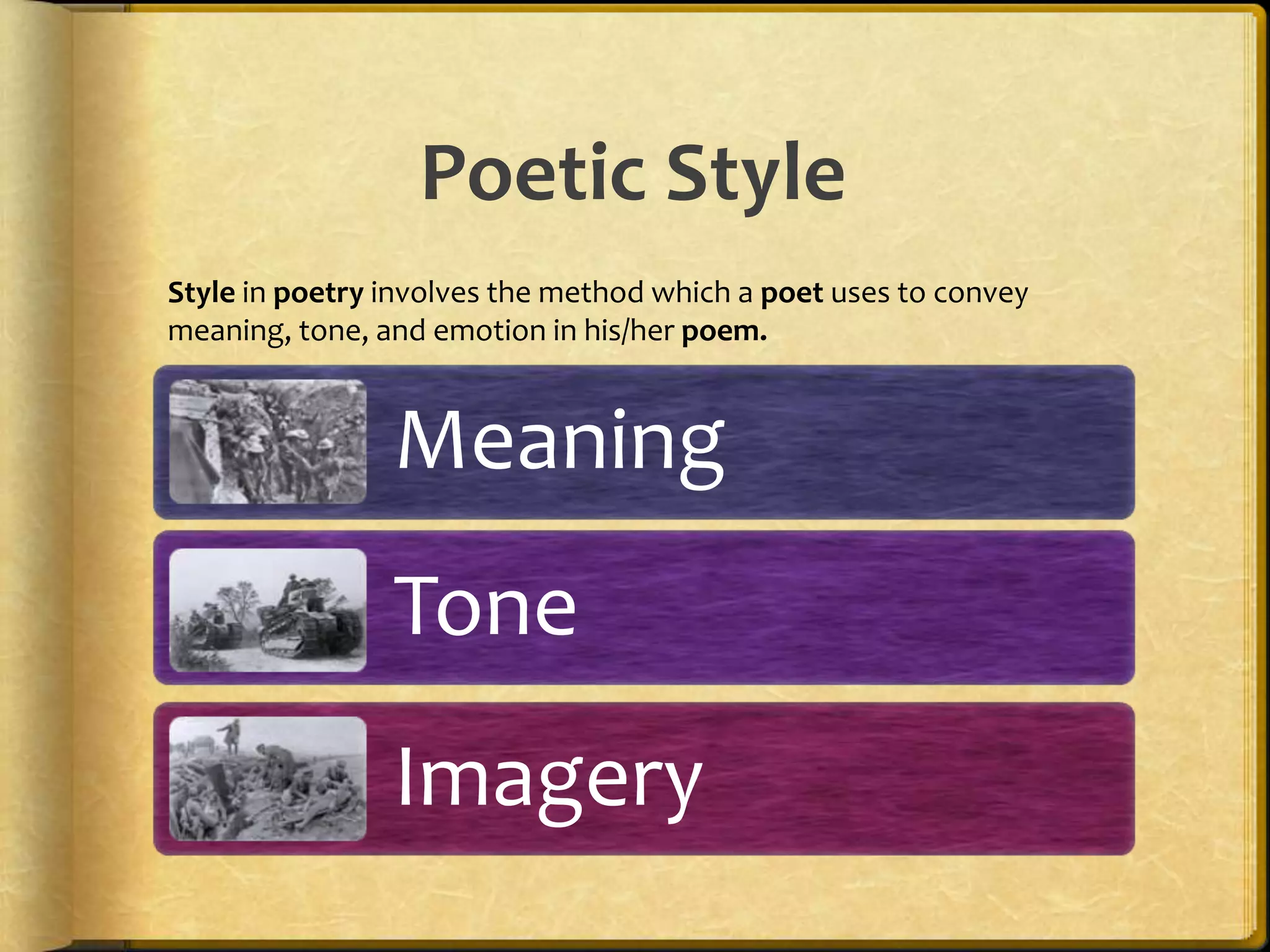 Learning Object: Analysing Poetry | PPTX