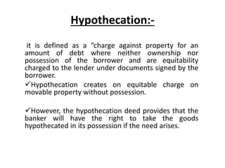 Loan and advances | PPTX