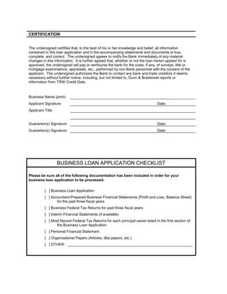 Loan application | PDF | Business Loans | Business Banking & Finance