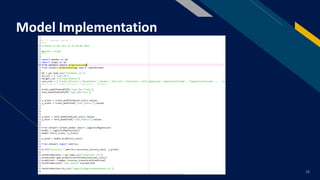 Loan approval prediction based on machine learning approach | PPT