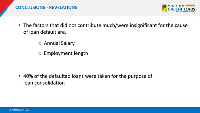 Case Study: Loan default prediction | PPTX