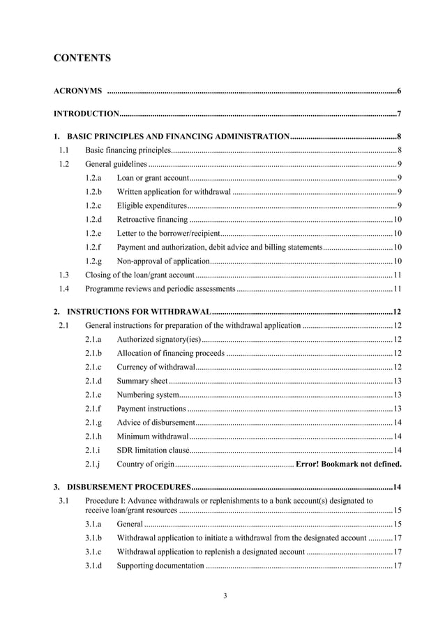 Loan Disbursement Handbook 2011 | PDF