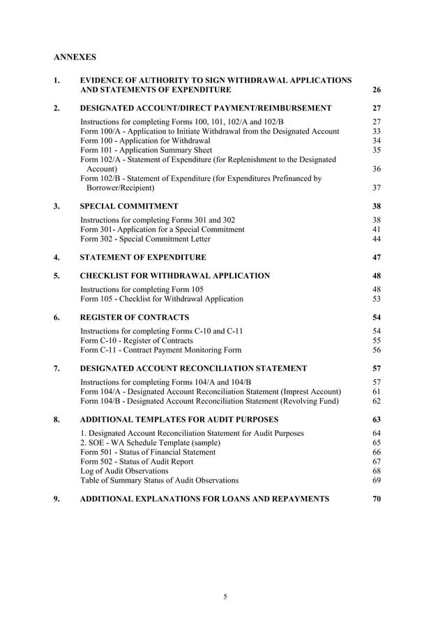 Loan Disbursement Handbook 2011 | PDF