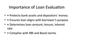 Loan Evaluation and eligibility Presentation.pptx