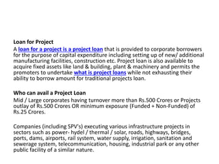 Loan for Project | PPTX