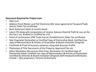Loan for Project | PPTX