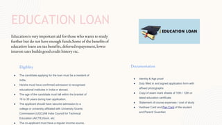 LOAN Ppt on loan and how to take loans. | PPTX