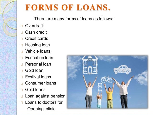 different types of loans in india different types of loans in india