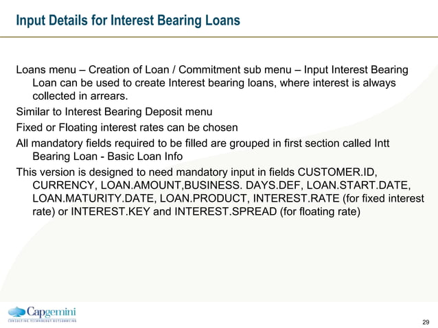 Loans and Deposits.ppt | Stocks and Bonds | Personal Investing