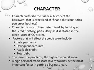 Loans and it's types | PPTX