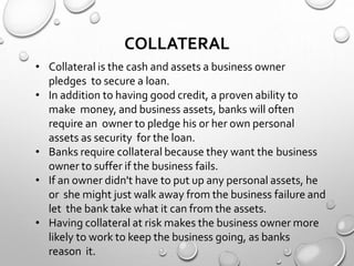 Loans and it's types | PPTX