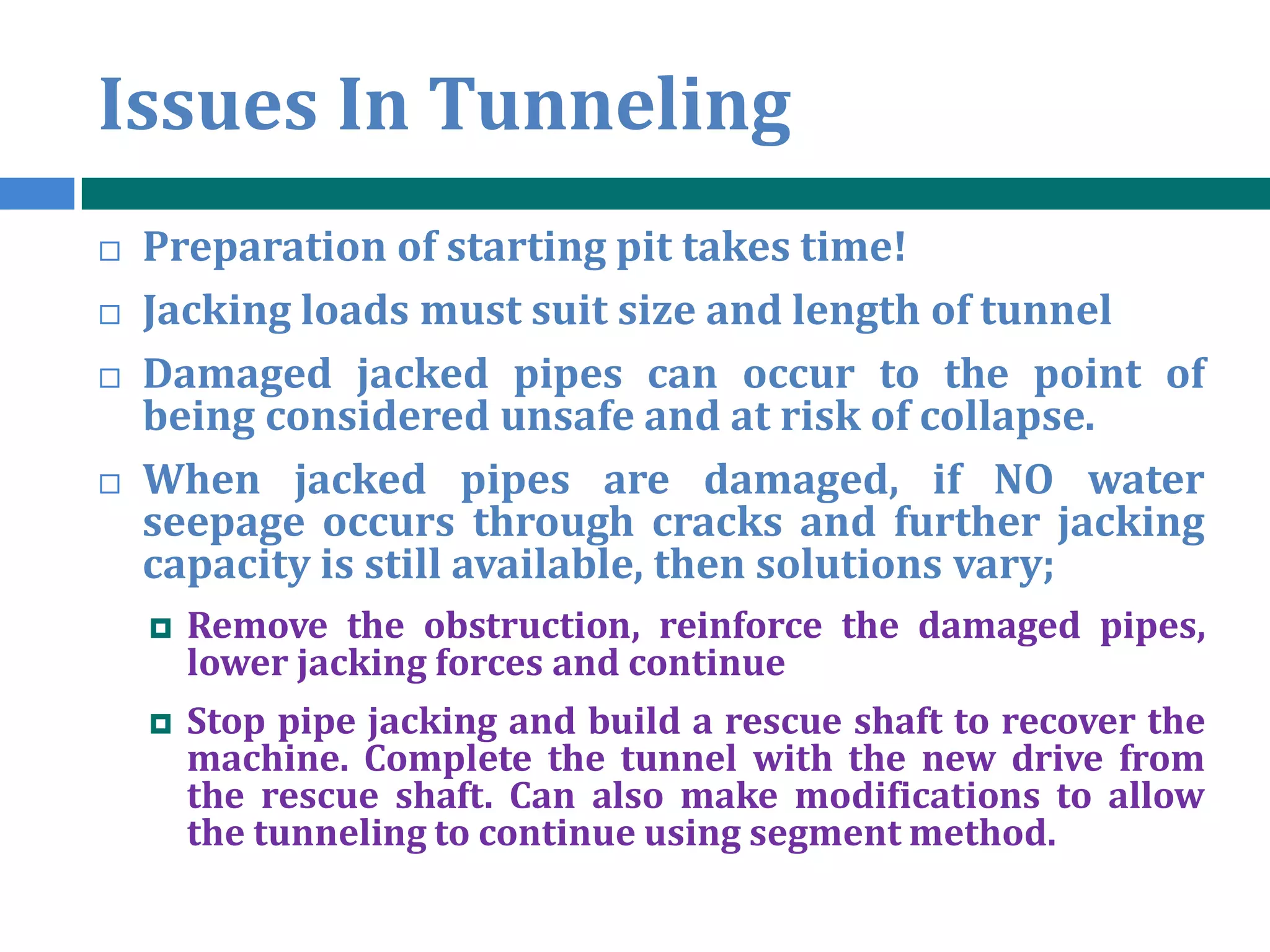 Trenchless Technologies for New Pipe Installations | PDF