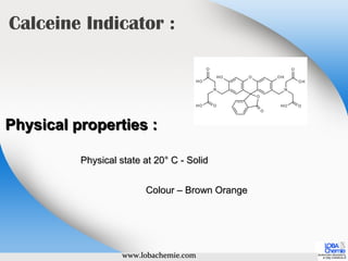 Lobachemie Offers Complexometric Indicators | PPT