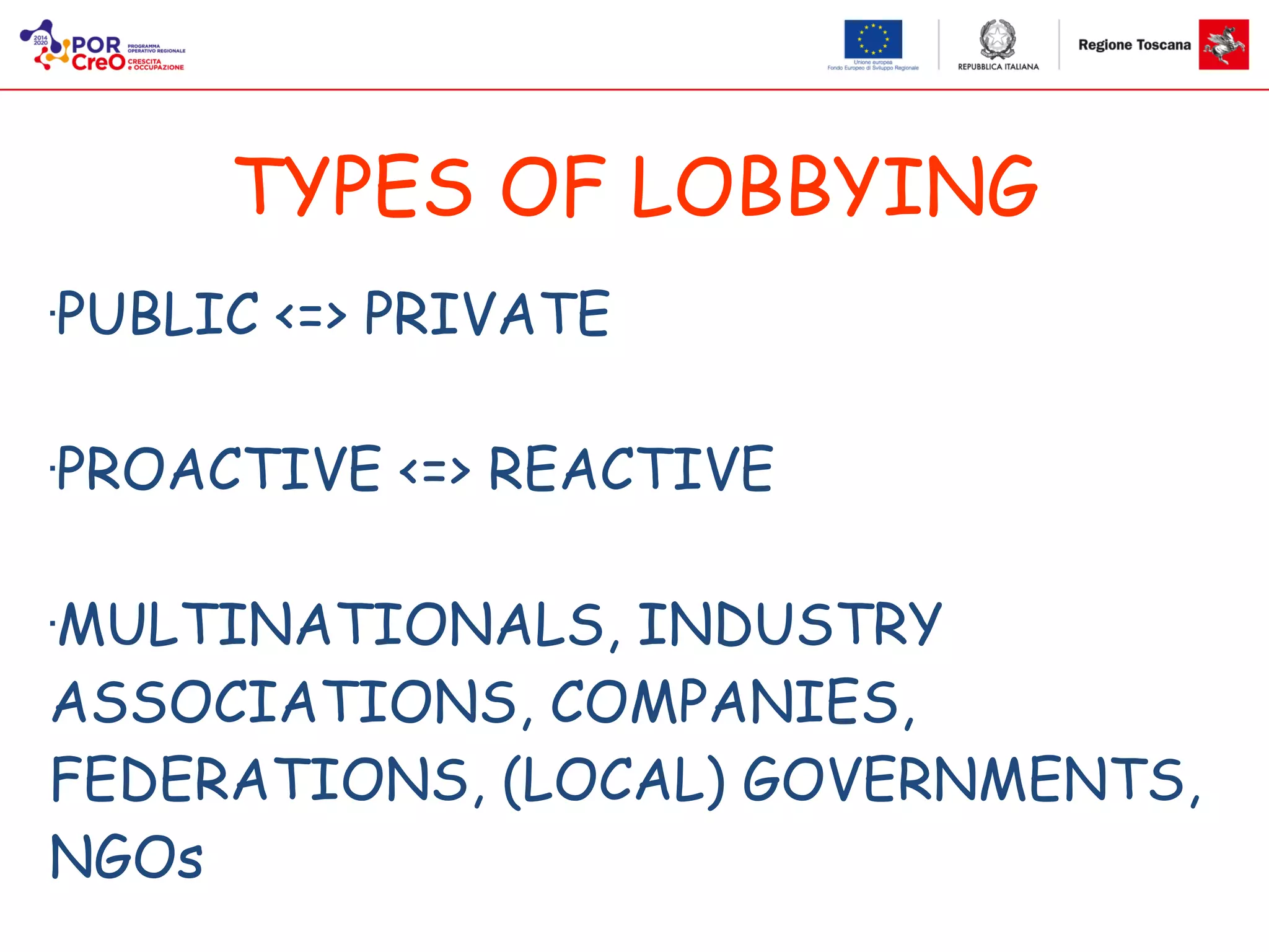 What is Lobbying? | PDF