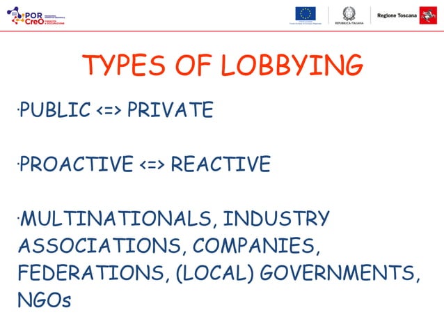 What is Lobbying? | PPT