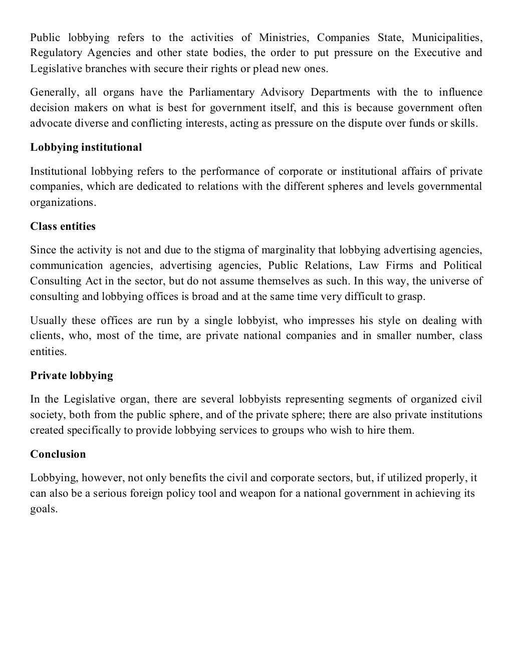 What is lobby? Discuss the types and process of lobby.pdf