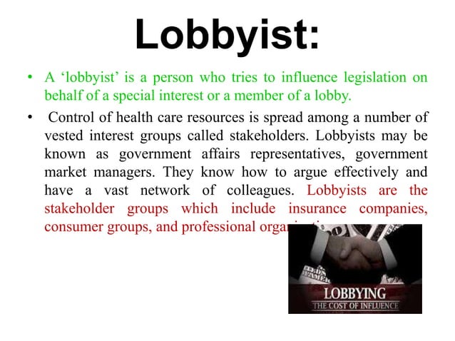 Lobbying | PPTX