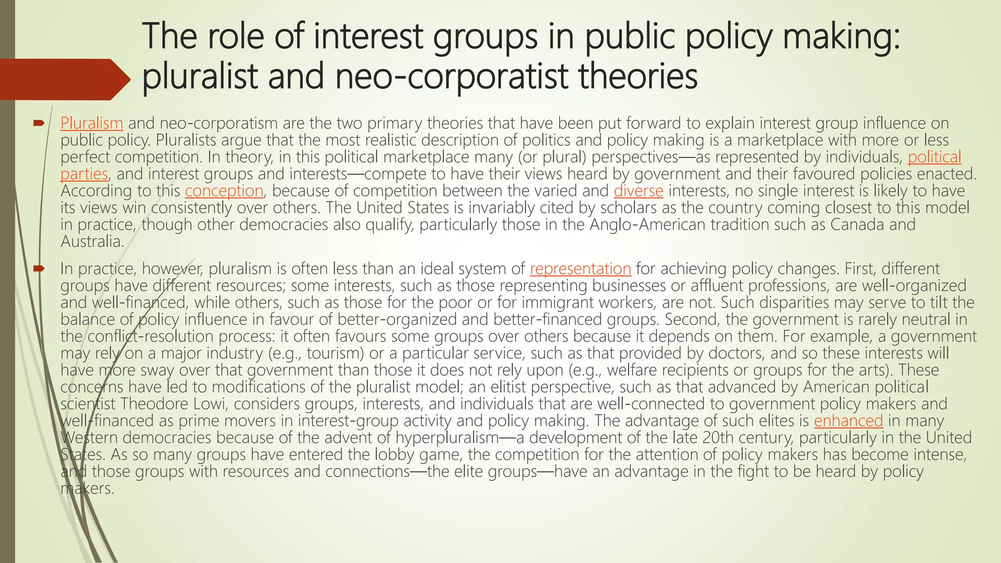 Lobbying | PPTX