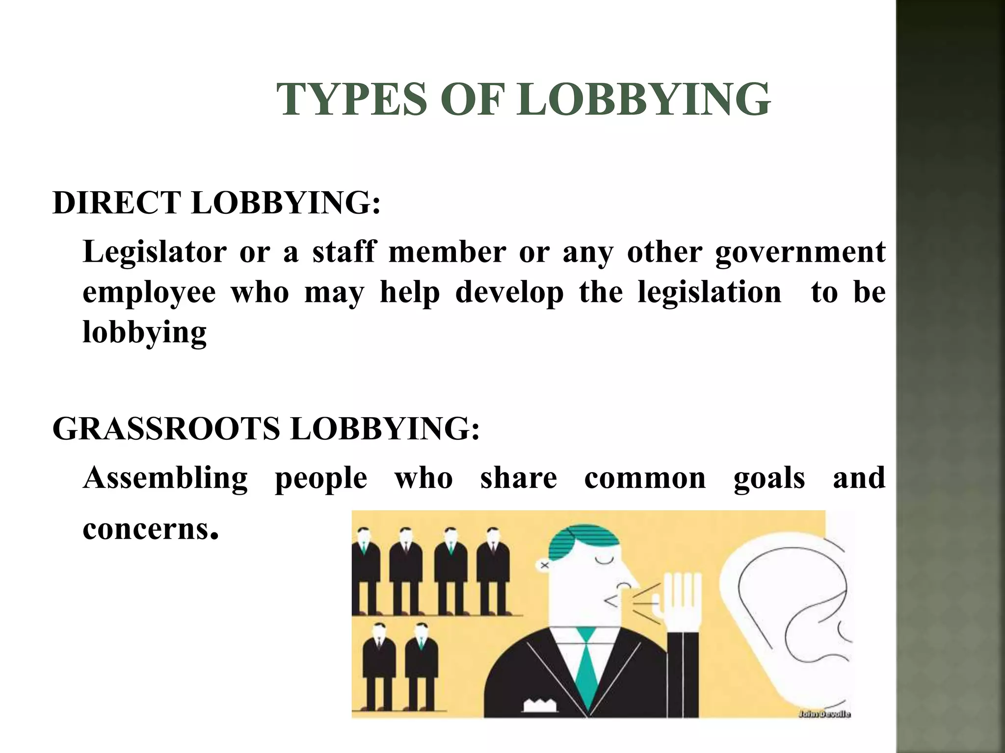 Lobbying in nursing | PPTX | Healthcare Industry | Industries