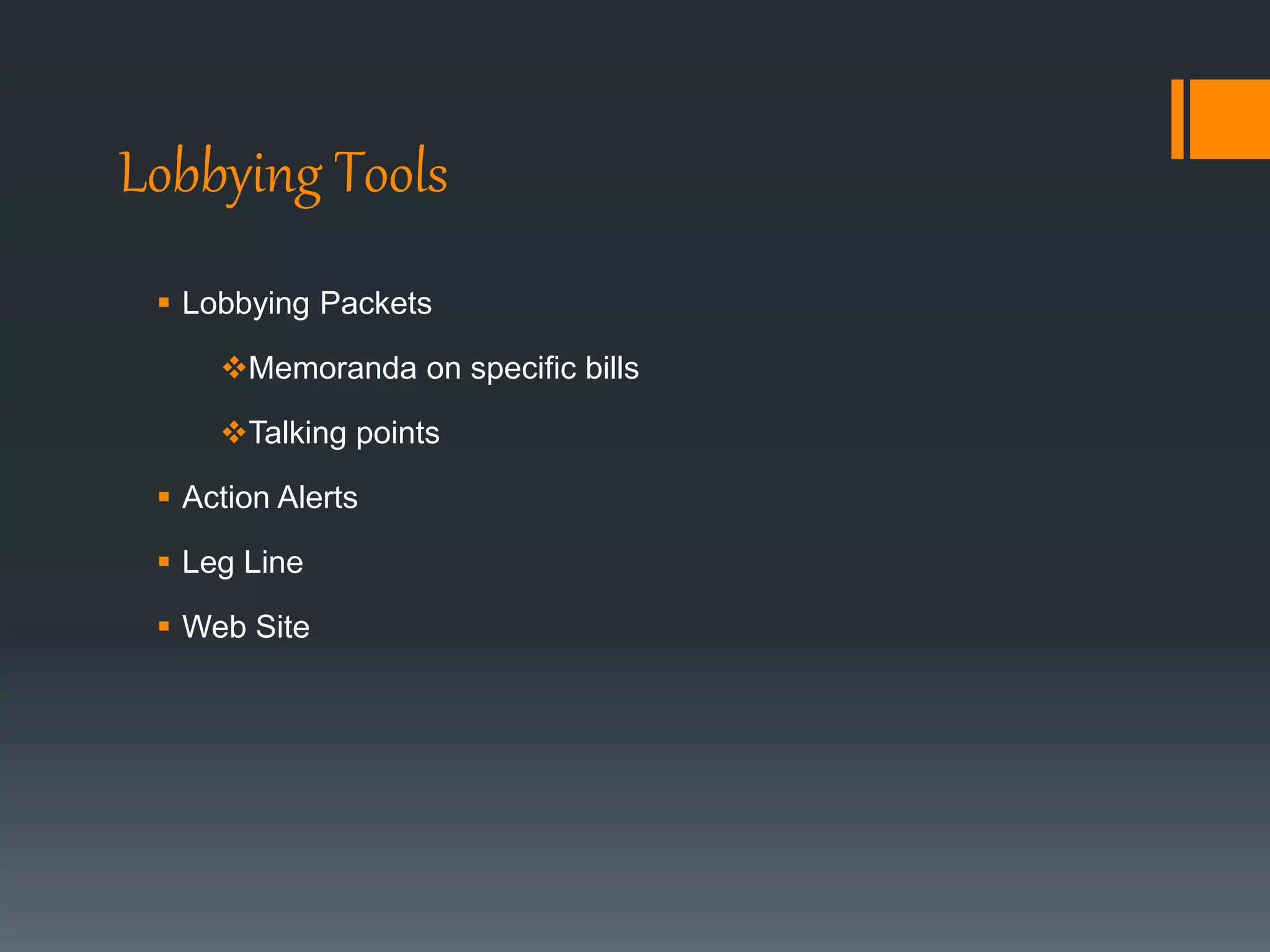 Lobbying in nursing | PPT