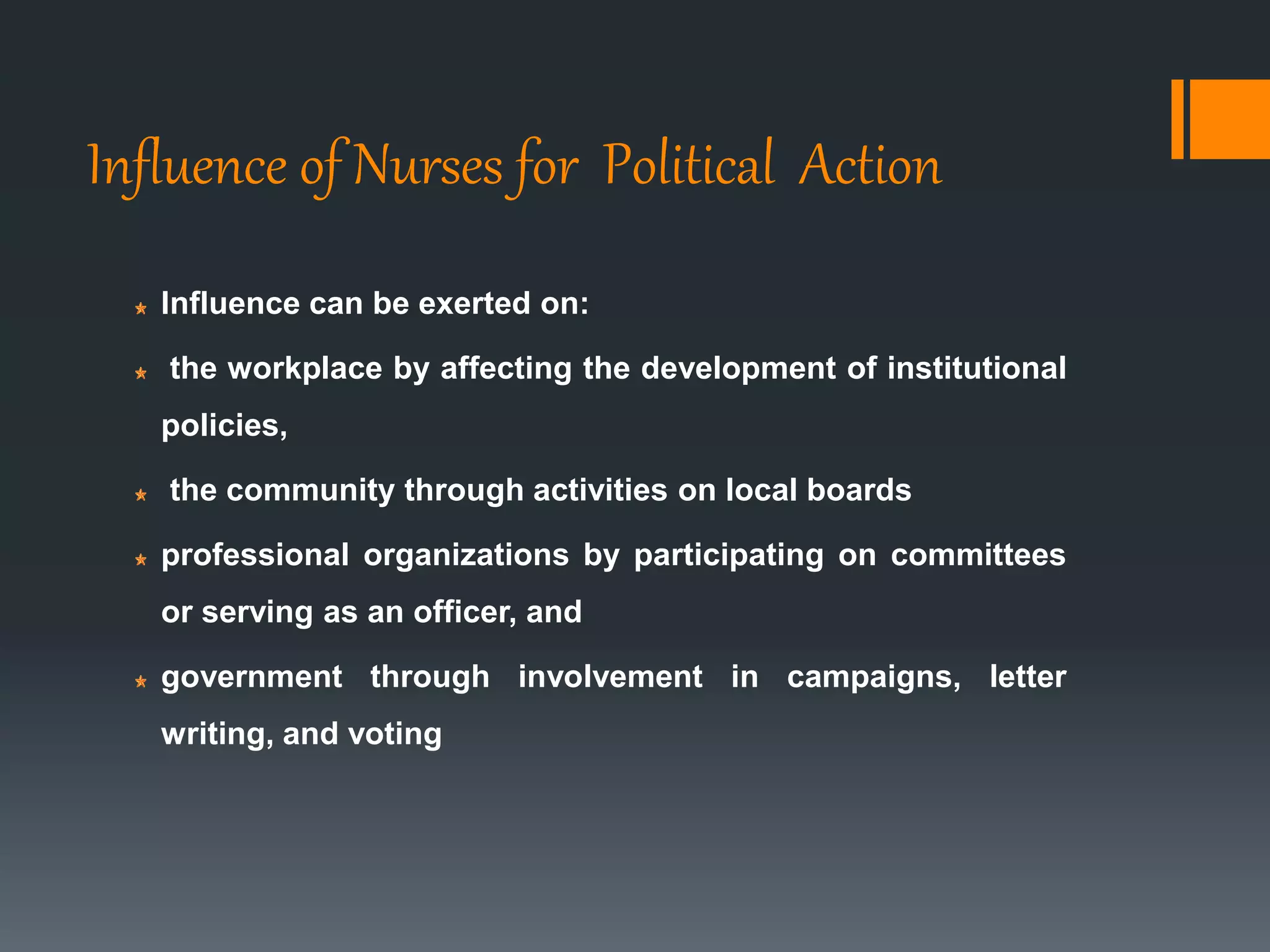 Lobbying in nursing | PPT