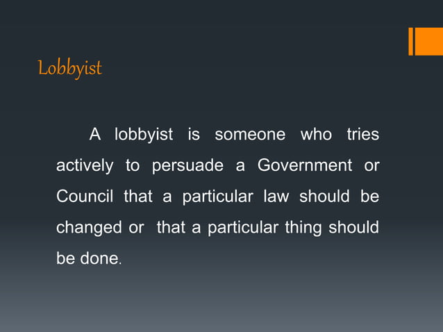 Lobbying in nursing | PPT