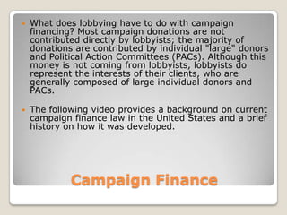 Lobbying tutorial | PPTX