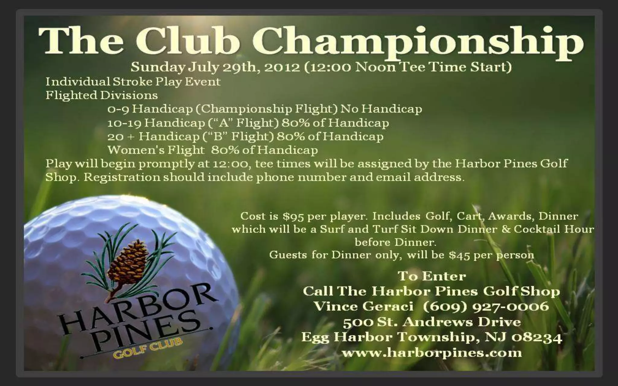 Harbor Pines Golf Club | PPTX | Golf | Sports