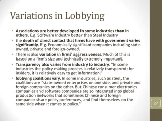 Lobbying | PPTX
