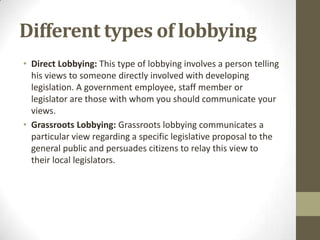 Lobbying | PPT