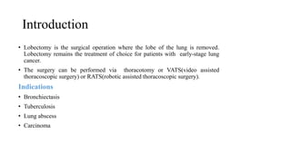 Lobectomy | PPTX