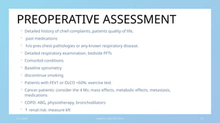 Anaesthesia management of lobectomy.pptx