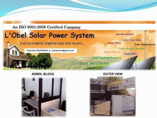 Lobel solar PPT | PPTX