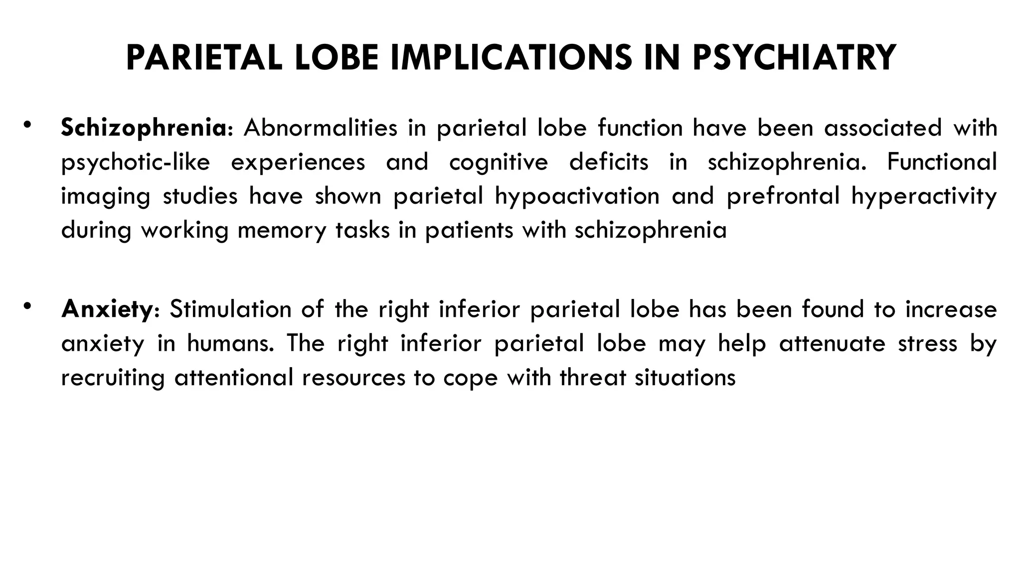 lobes of brain ( parietal, temporal, occipital) | PPTX