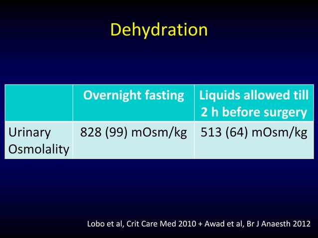 Choice of Fluids in the Perioperative Setting | PPTX | First Aid | Injuries