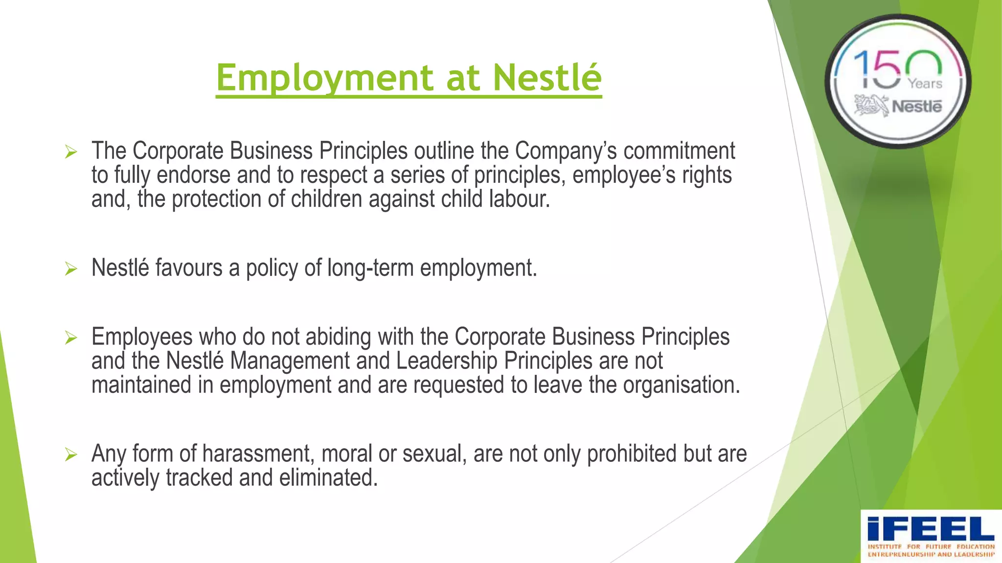 Nestle - Organisational Structure | PPTX
