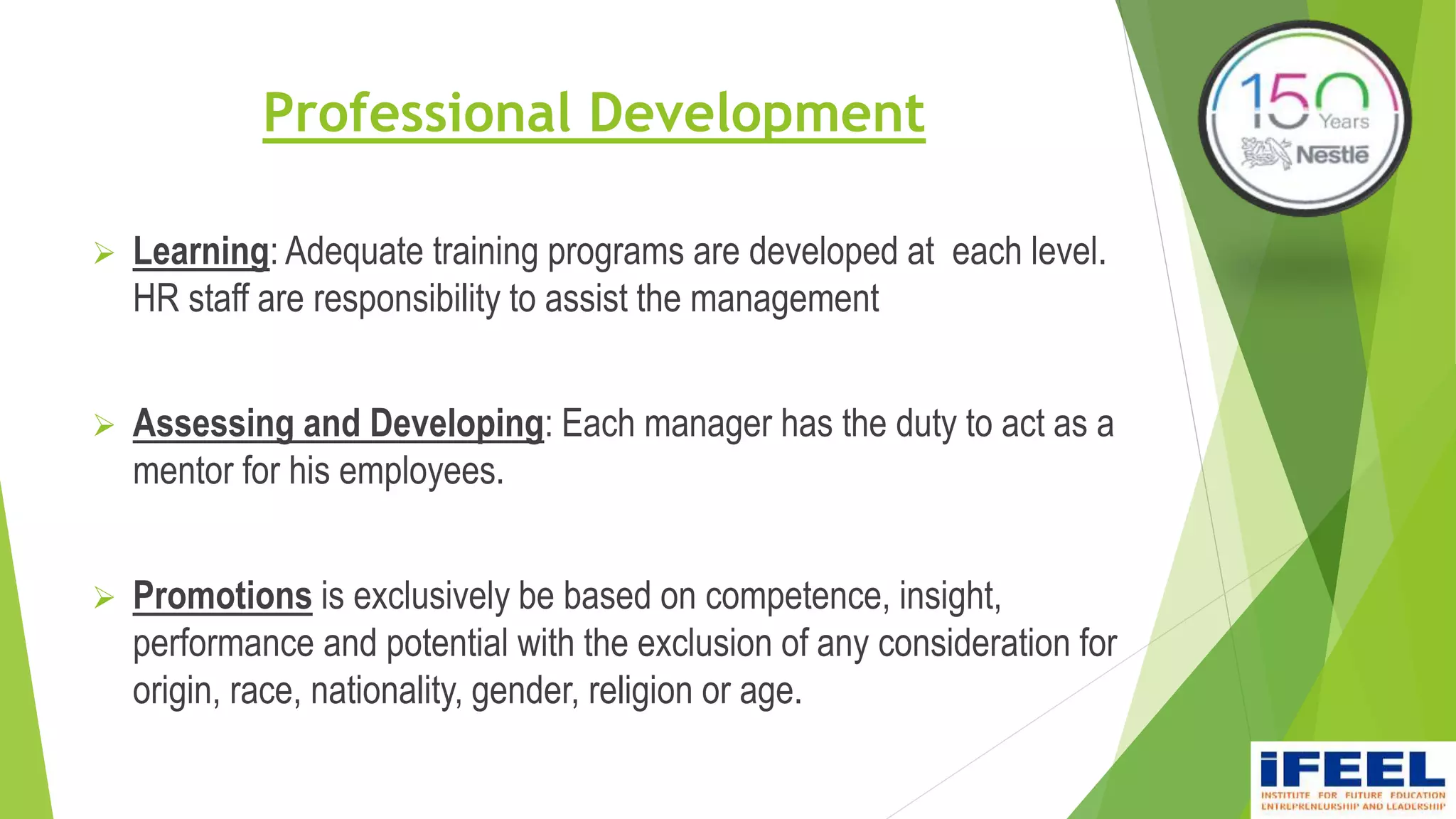 Nestle - Organisational Structure | PPTX