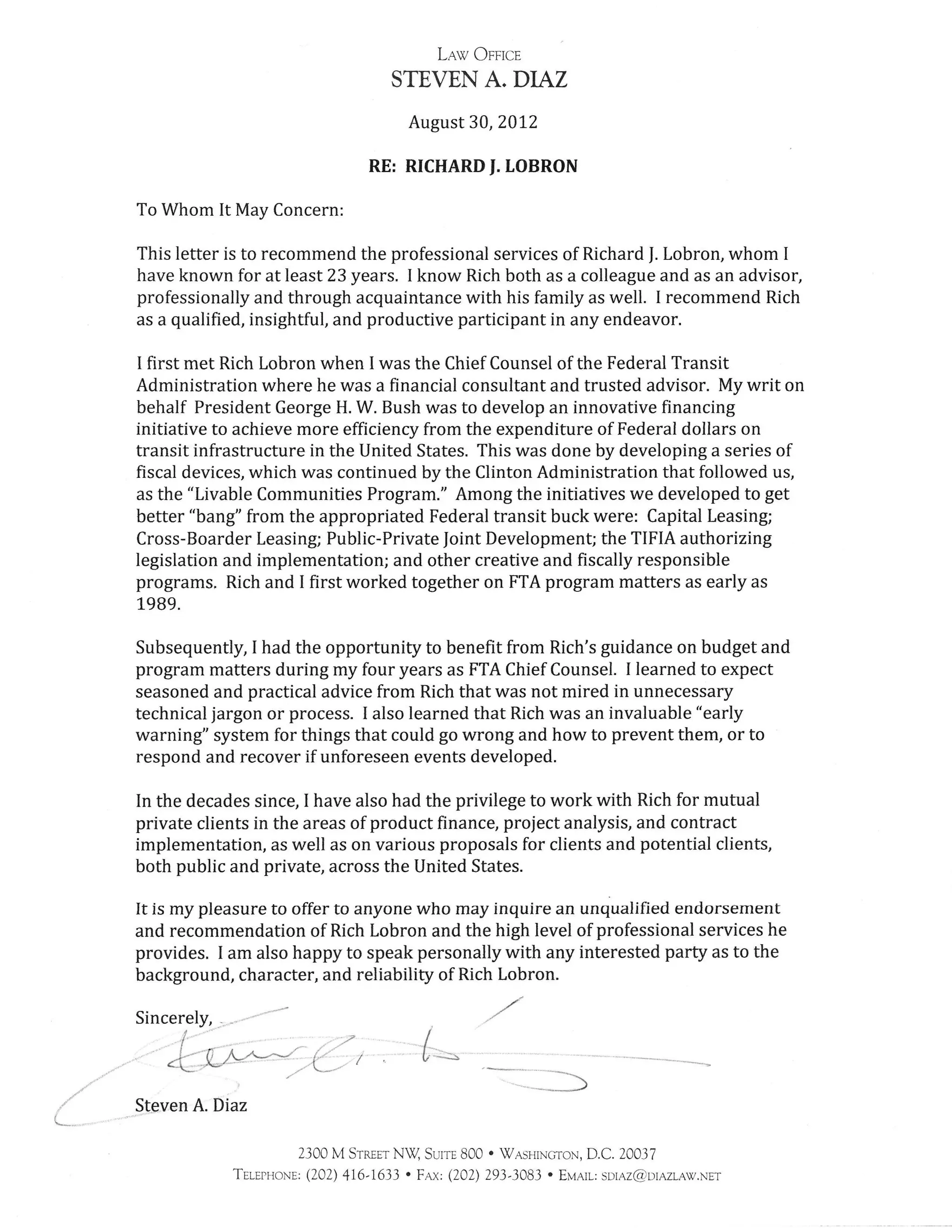 Lobron References | PDF