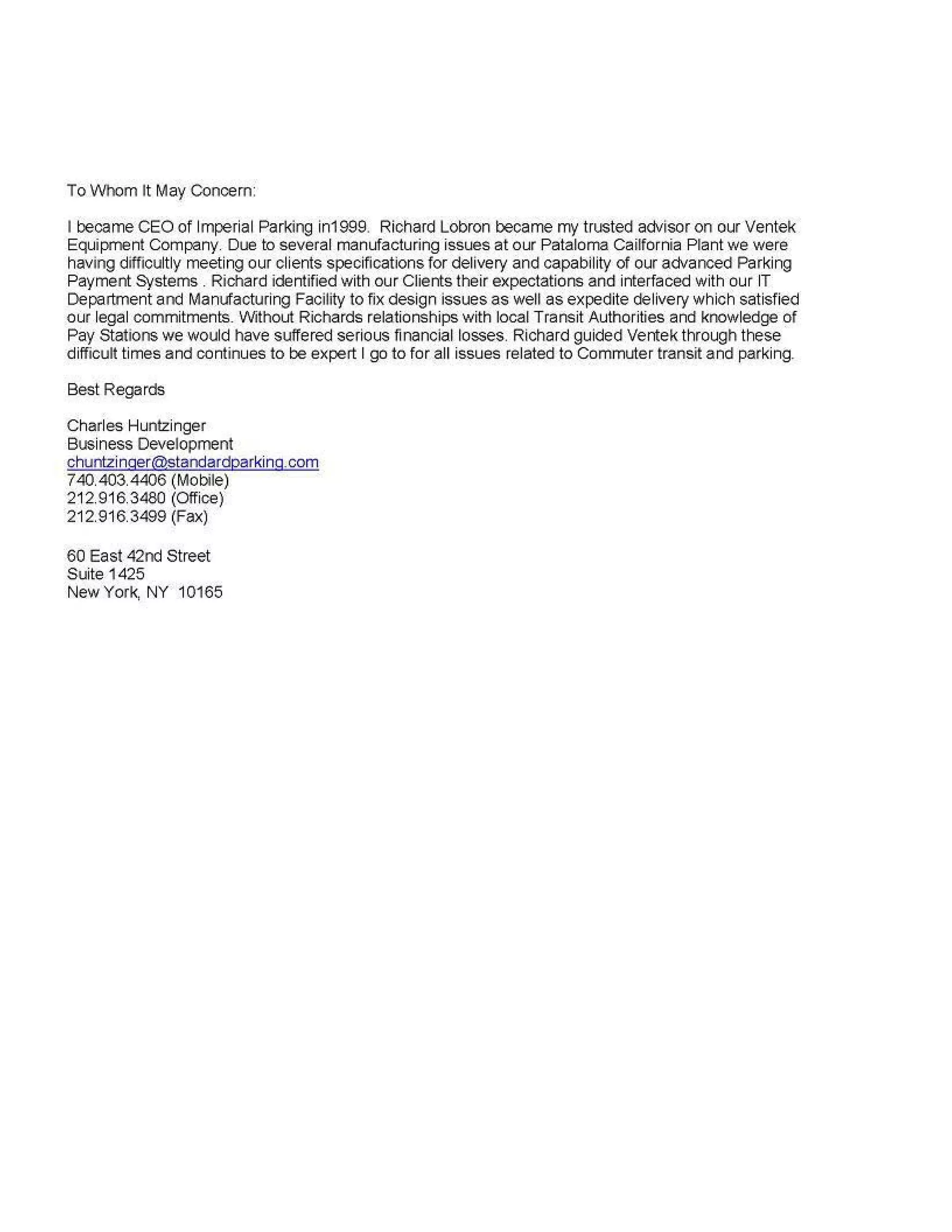 Lobron References | PDF